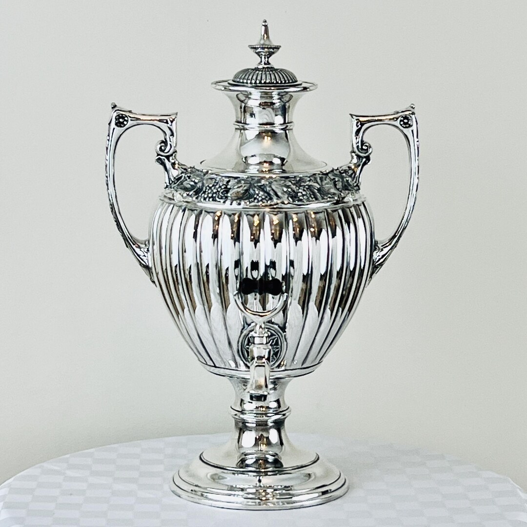 Antique Silver Plated Samovar, James Dixon & Sons, English Urn C.1890 ...