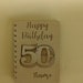 Wooden Personalised 50th Birthday Card - Etsy
