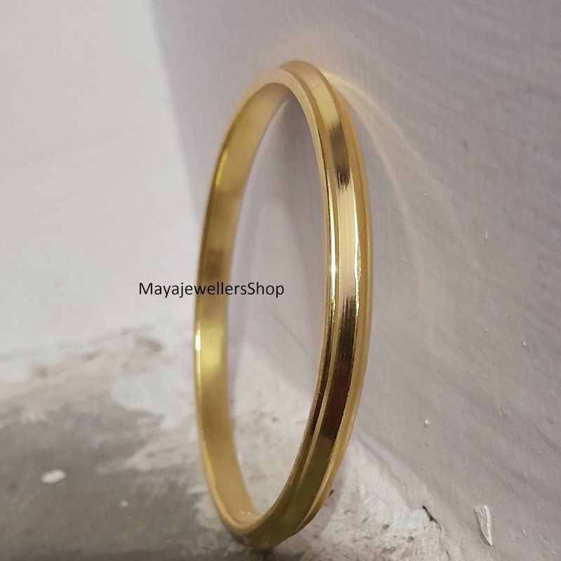 Silver Gold Plated Kara - Etsy