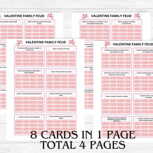 Valentine Family Feud, Valentine's Day Party Game, Valentine Day Trivia ...