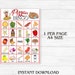 Pizza Bingo, Pizza Bingo Party Game, Pizza Photobooth, Pizza Activity ...