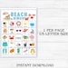 Beach Bingo, Summer Beach Bingo Game, Beach Activity, Fun in the Sun ...