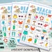Beach Bingo, Summer Beach Bingo Game, Beach Activity, Fun in the Sun ...