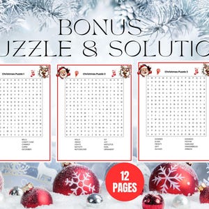 Christmas Bingo Cards, Christmas Activity, Printable Christmas Bingo ...