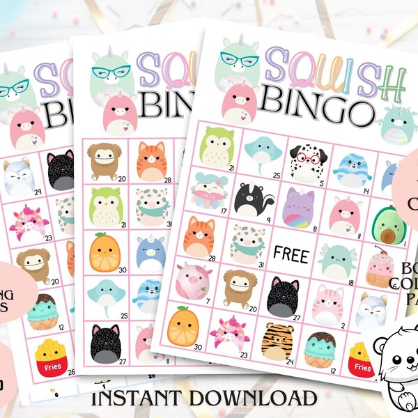 Construction Bingo, Construction Bingo for Kids, Construction Birthday ...