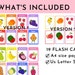 Printable Fruits Flash Card | Montessori Learning Material for Kids ...