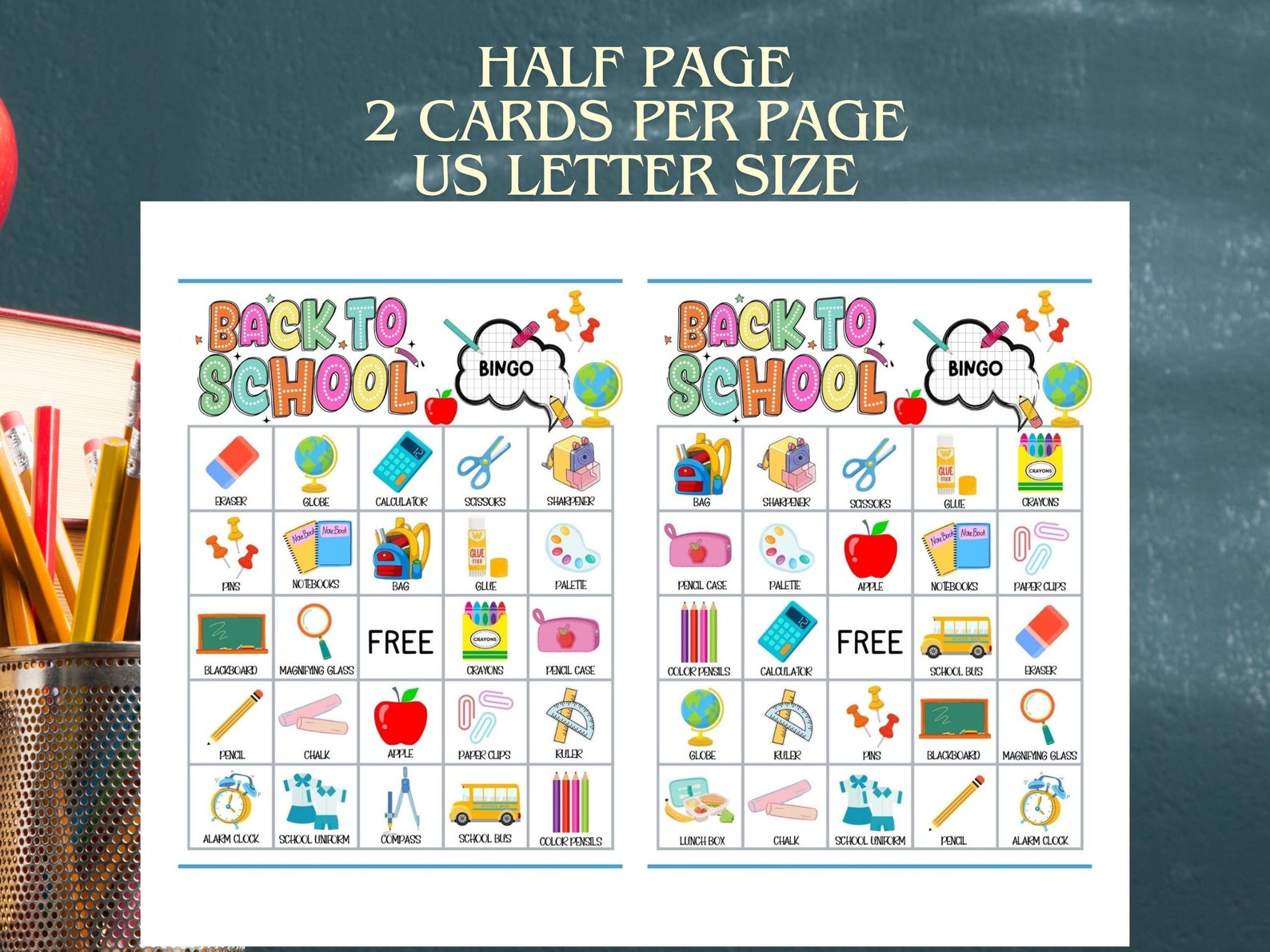 Back to School Bingo Card, Welcome Back Bingo, Back to School Activity ...