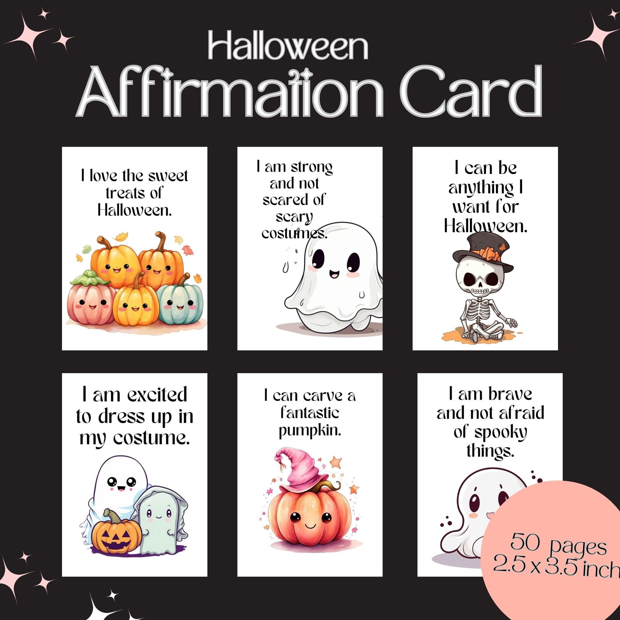 50 Positive Affirmation Cards for Kids to Built Confidence and ...
