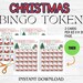 Christmas Bingo Cards Printable Party Game Christmas Activity Cute ...