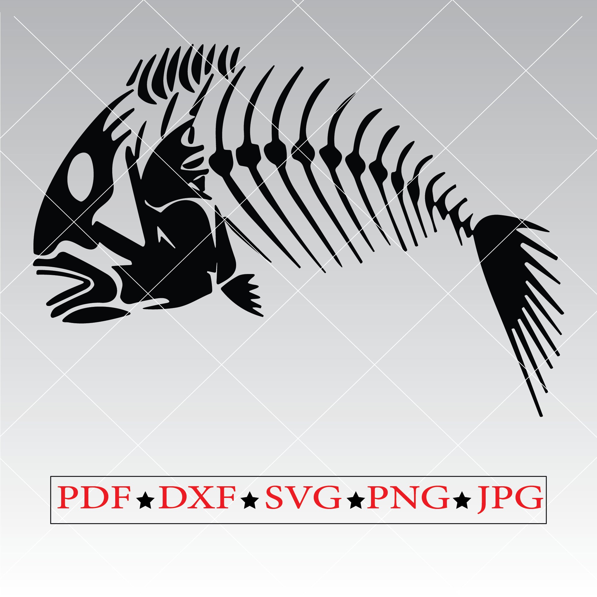 Fish Svg Fish Clipart for Gifts Design Svg Clipart Files Fishing Svg ...