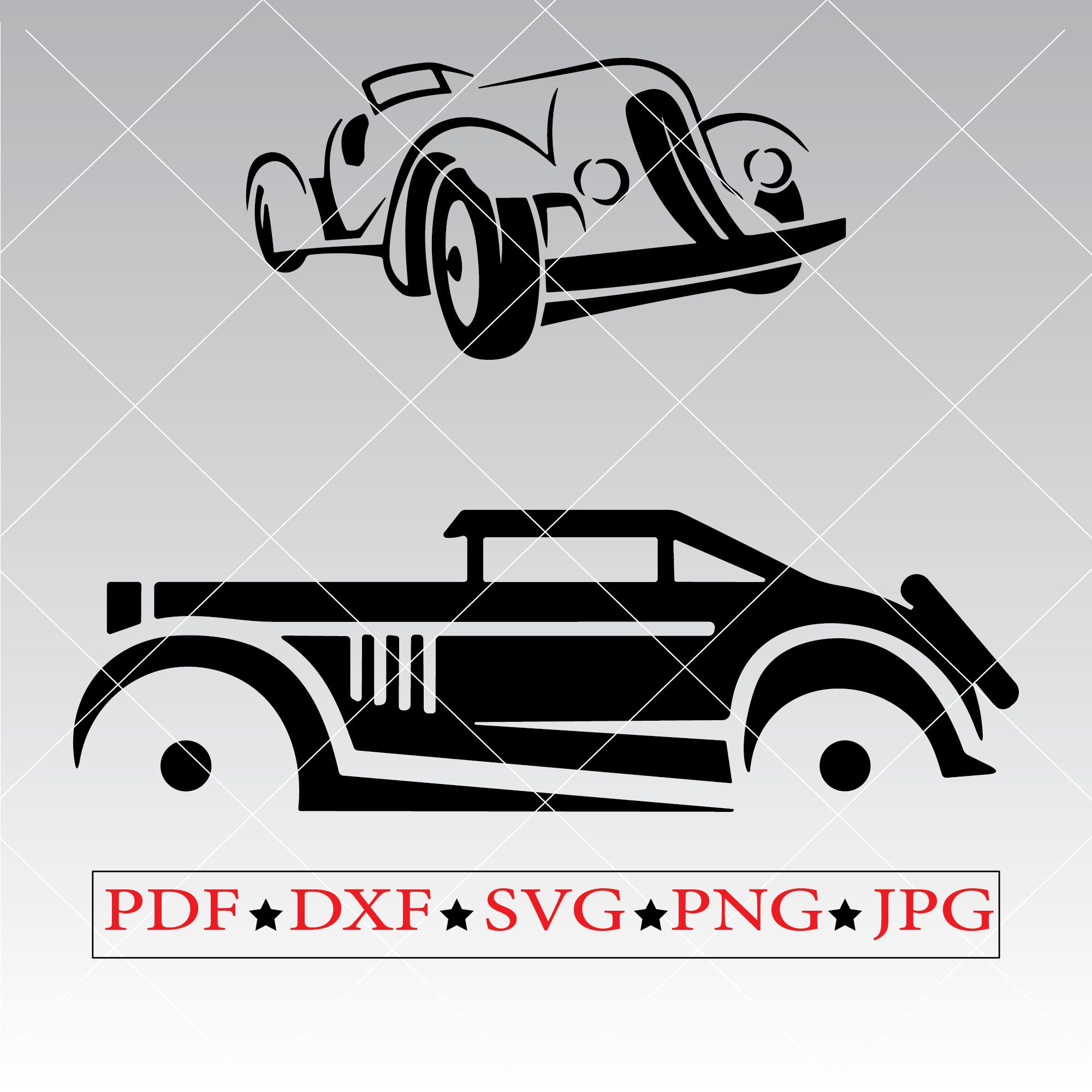 Classic Car Clipart Svg Cars for Gifts Design Svg Clipart Files Classic ...