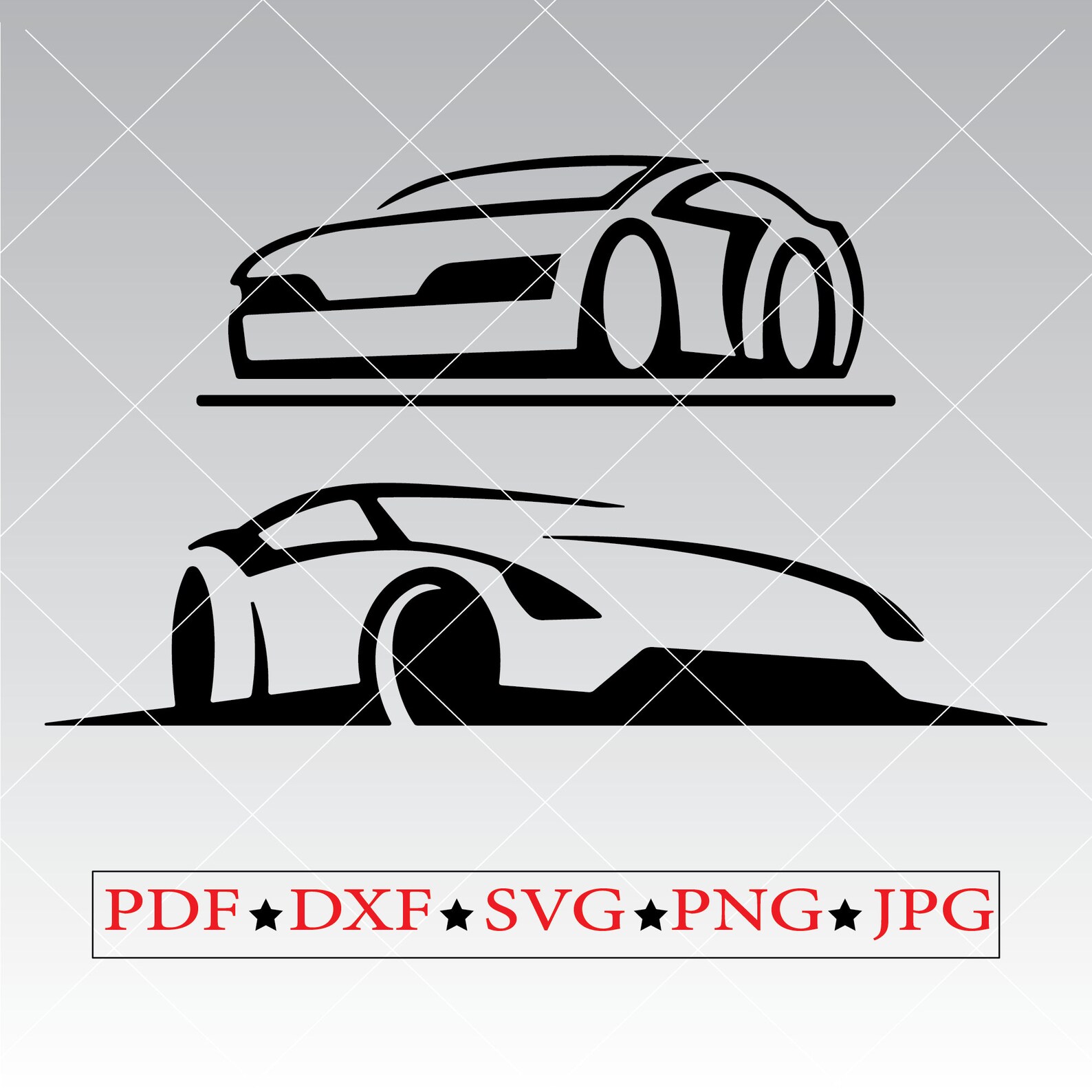 Sport Car Clipart Svg Cars for Gifts Design Svg Clipart Files Sport ...