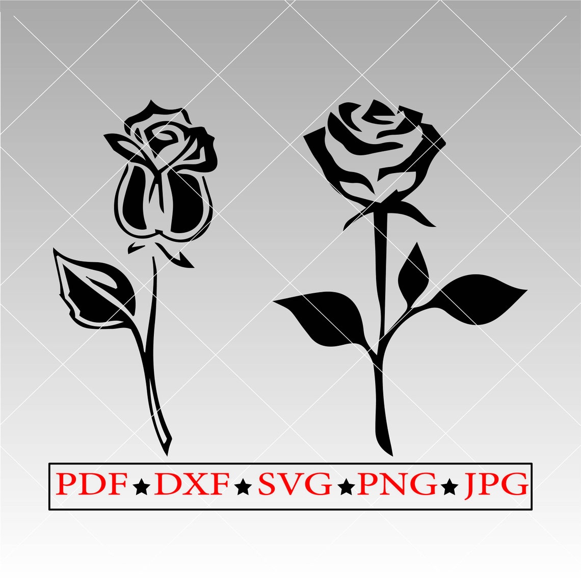 Flowers Clipart Svg Flowers for Gifts Design Svg Clipart Files - Etsy