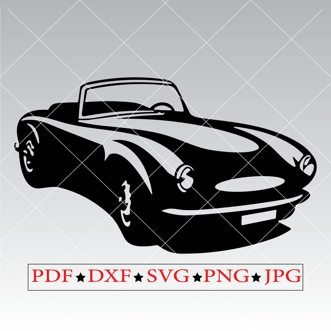 Classic Car Clipart Svg Cars for Gifts Design Svg Clipart Files Classic ...