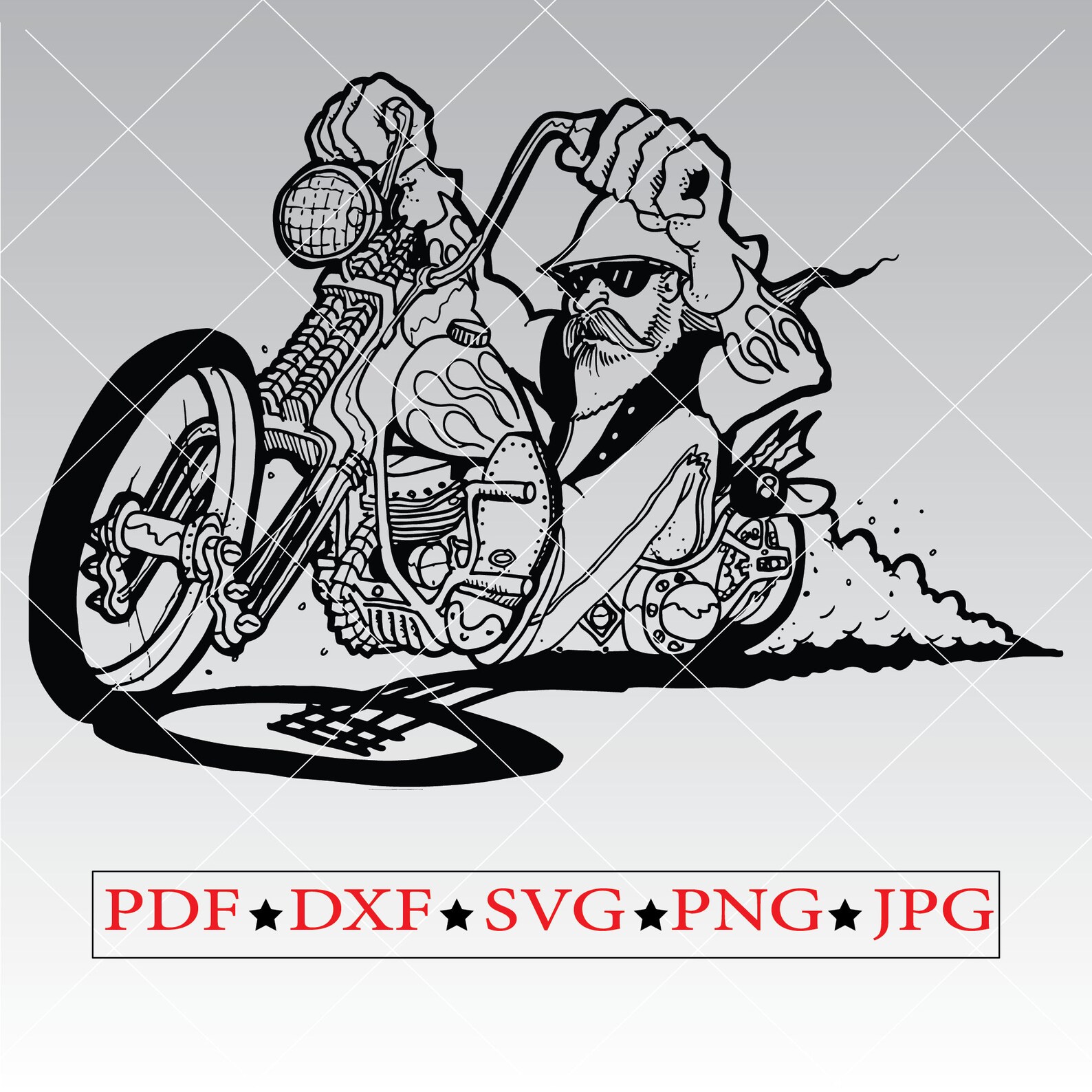 Motorcycle Clipart Svg Biking for Gifts Design Svg Clipart Files Ride ...