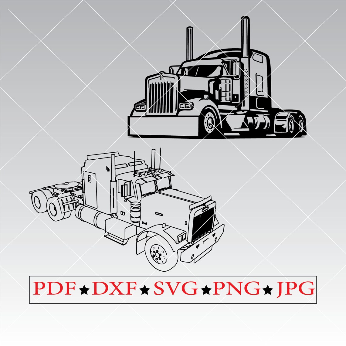 Trucks Svg Trucks Clipart for Gifts Design Svg Clipart Files Trucks Svg ...