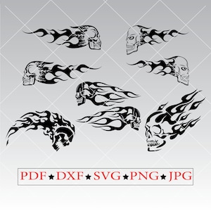 Skull Svg for Gifts Skull Design Svg Clipart Files Skull Svg Files for ...