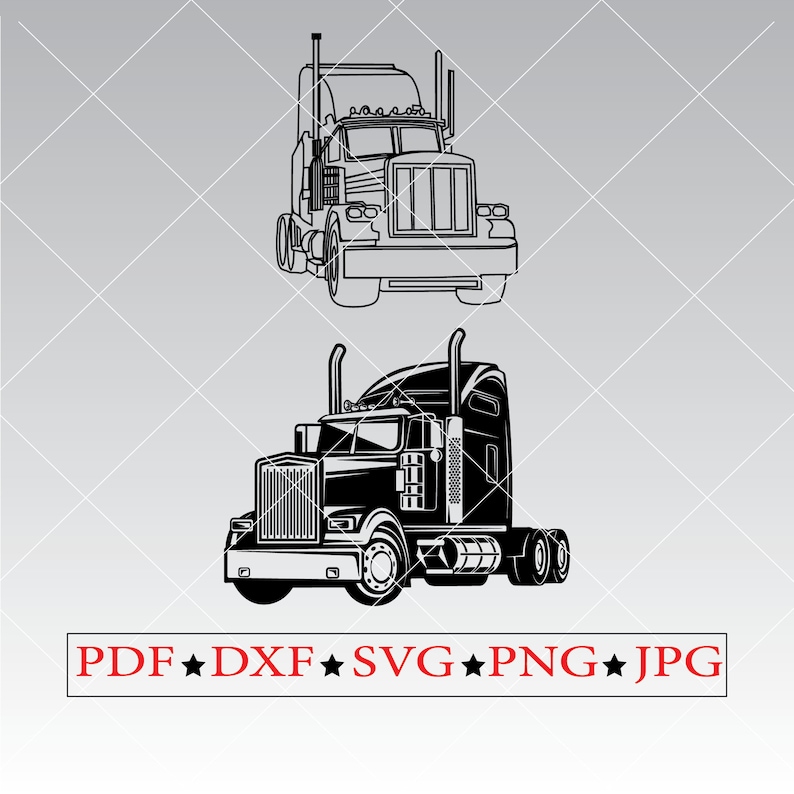 Trucks Svg Trucks Clipart for Gifts Design Svg Clipart Files Trucks Svg ...