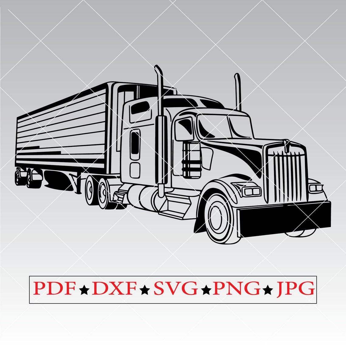 Trucks Svg Trucks Clipart for Gifts Design Svg Clipart Files - Etsy