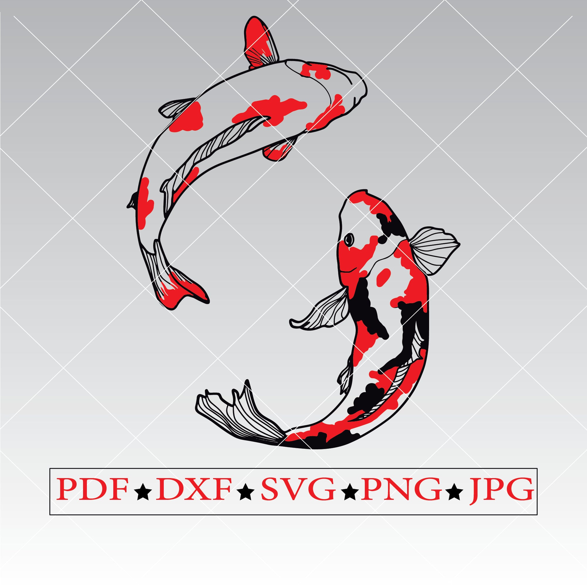 Fish Svg Fish Clipart for Gifts Design Svg Clipart Files Fishing Svg ...