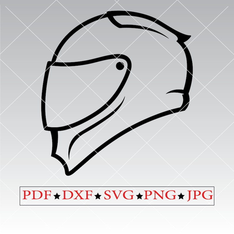 Motorcycle Helmet SVG Bundle, Biker Clipart (digital Download) - Etsy