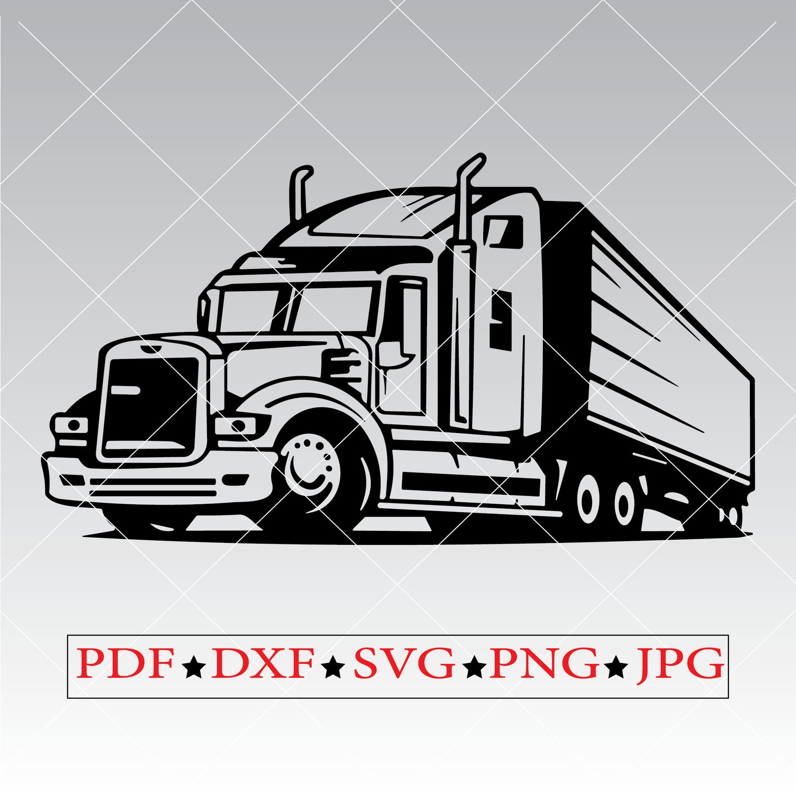 Trucks Svg Trucks Clipart for Gifts Design Svg Clipart Files - Etsy