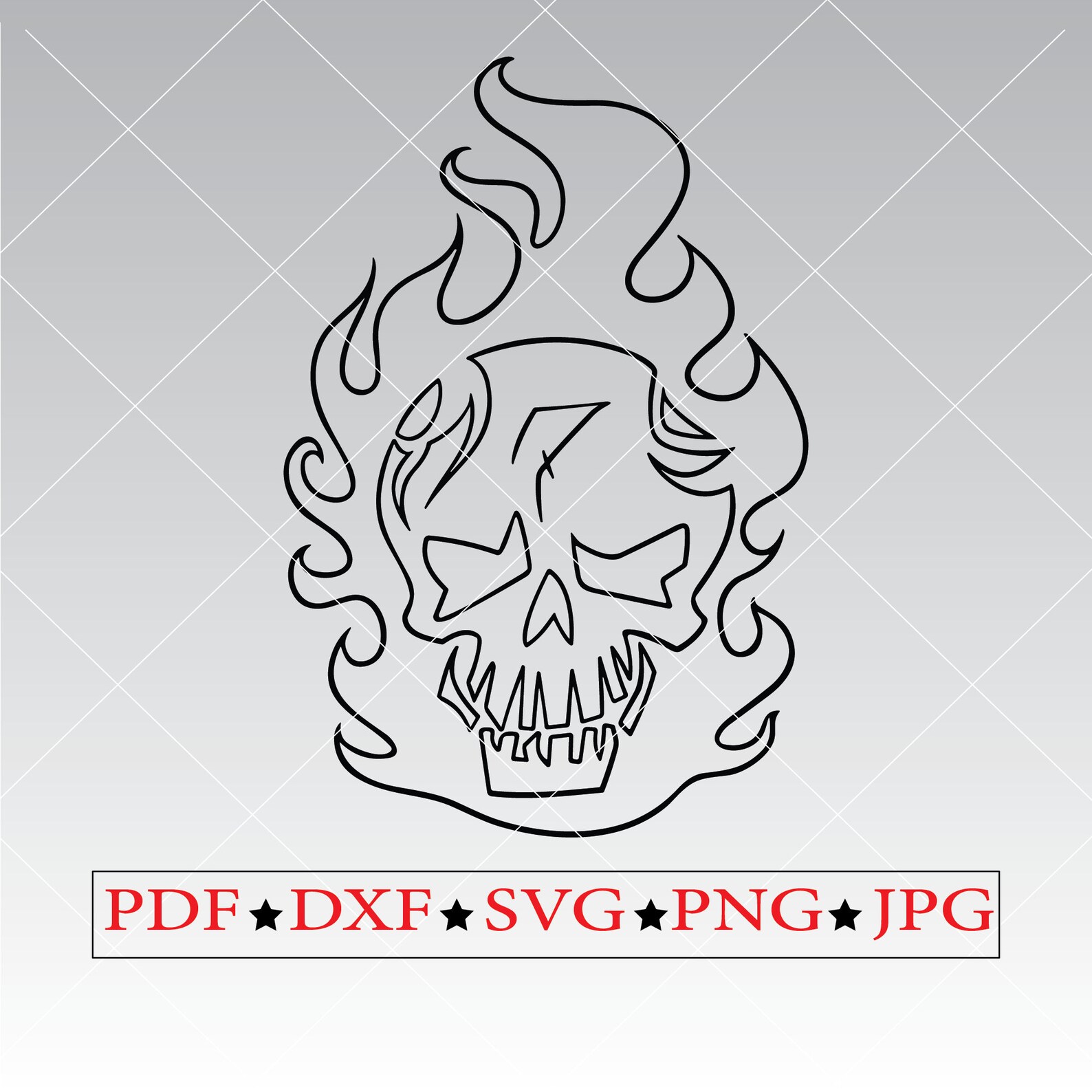 Skull Svg for Gifts Skull Design Svg Clipart Files Skull Svg Files for ...