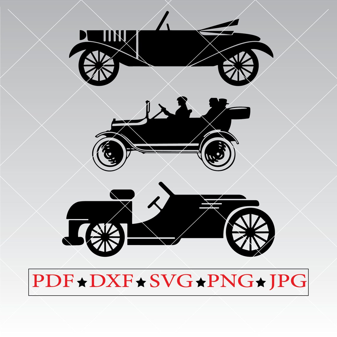Classic Car Clipart Svg Cars for Gifts Design Svg Clipart Files Classic ...