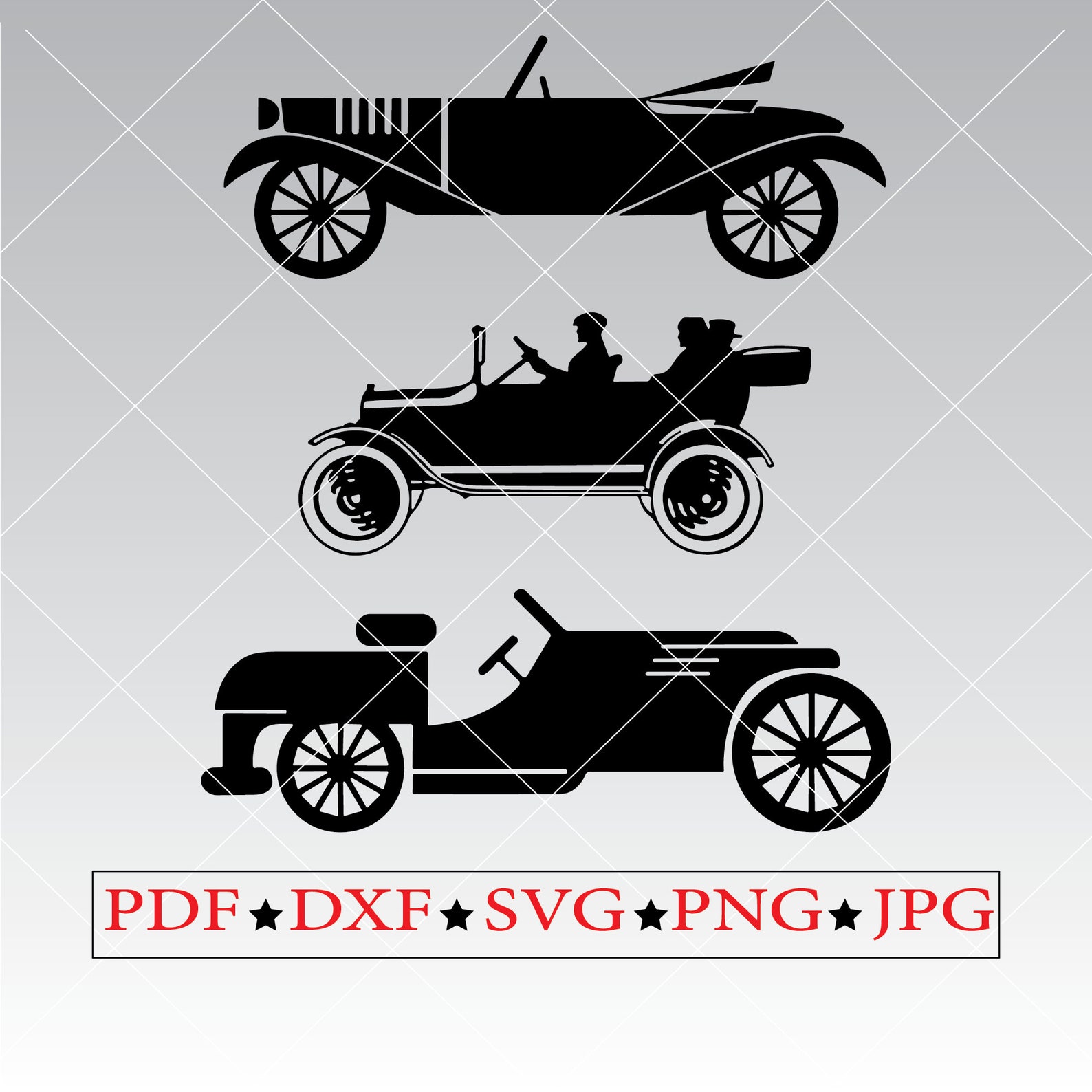 Classic Car Clipart Svg Cars for Gifts Design Svg Clipart Files Classic ...