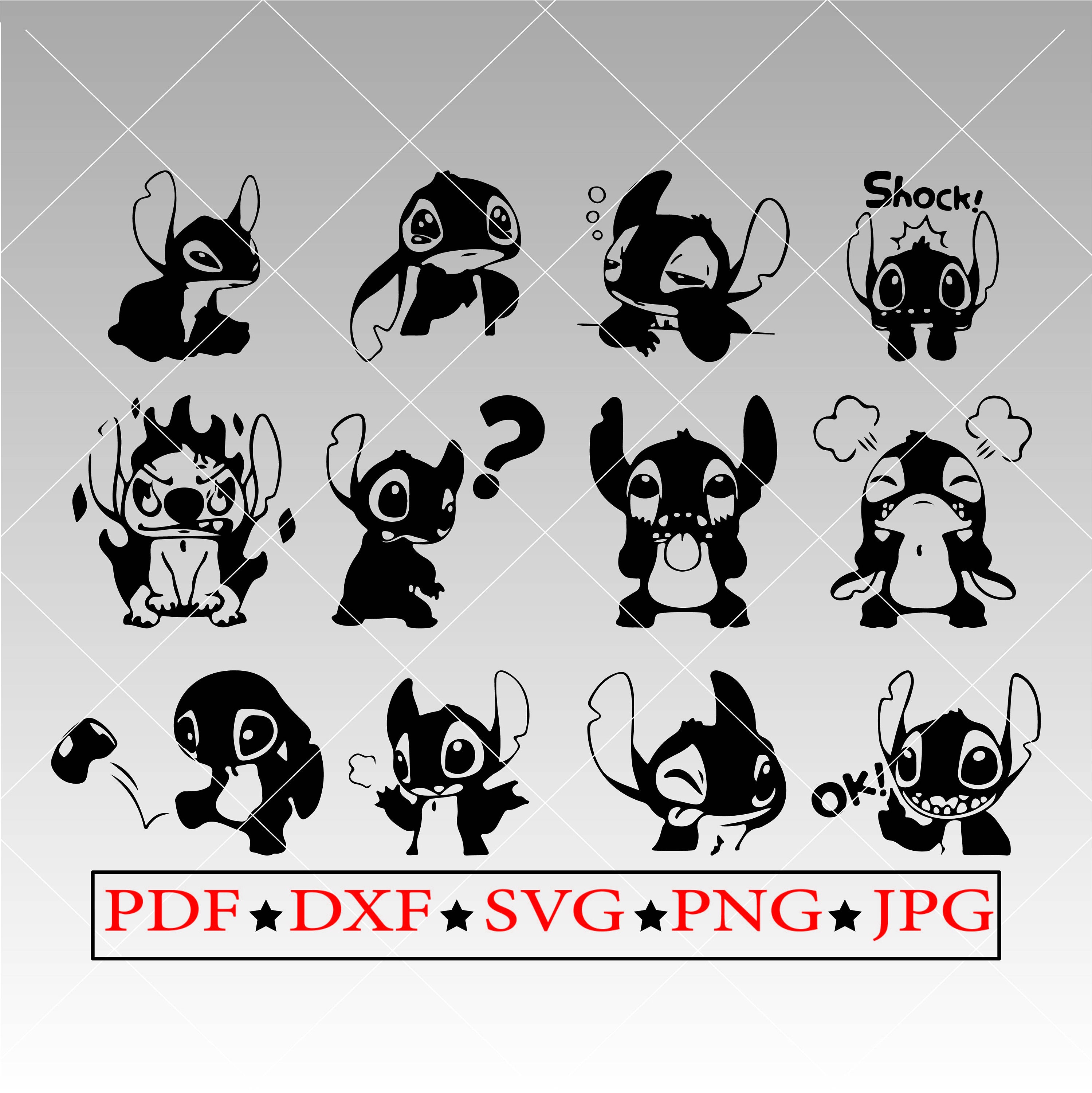 Stitch Svg for Gifts Stitch Design Svg Clipart Files Stitch Svg Files ...