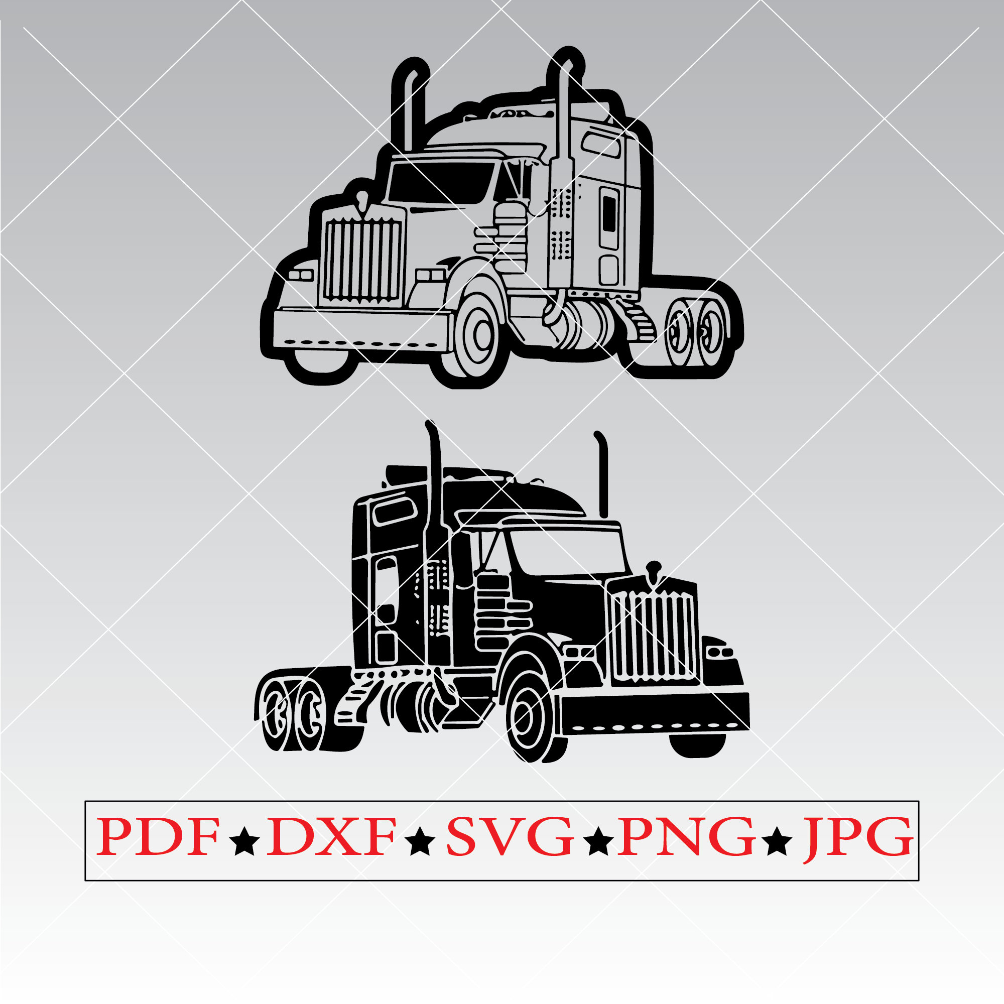 Trucks Svg Trucks Clipart for Gifts Design Svg Clipart Files Trucks Svg ...