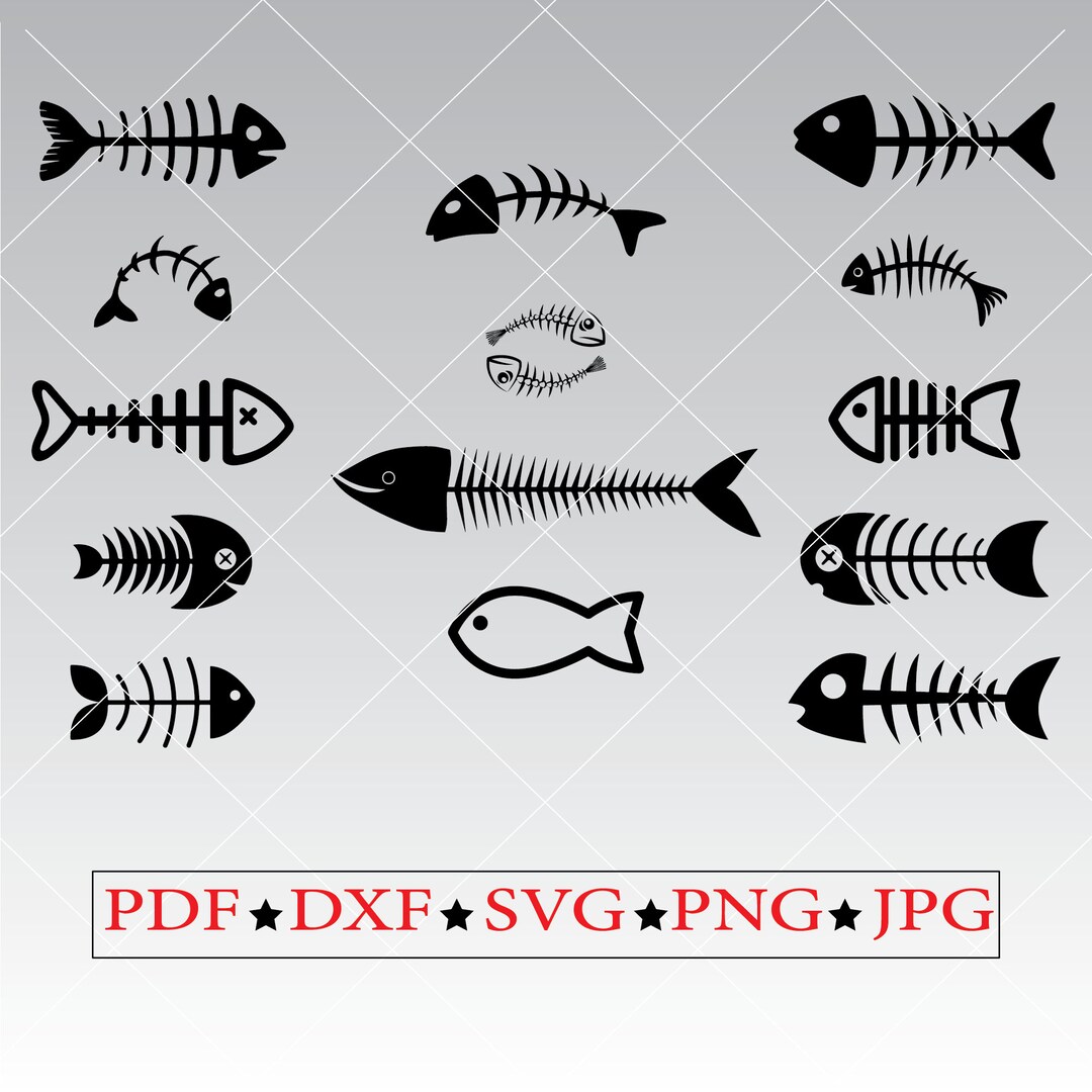 Fish Svg Fish Clipart for Gifts Design Svg Clipart Files Fishing Svg ...