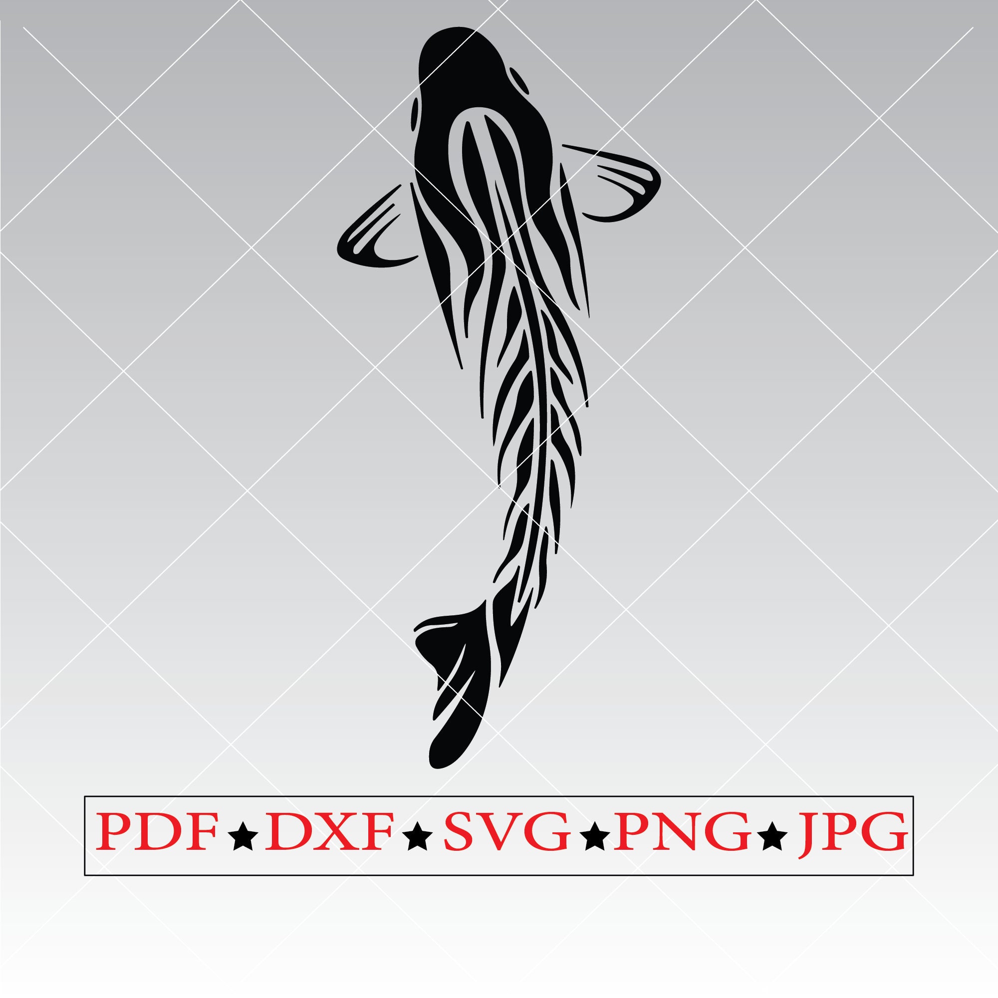 Fish Svg Fish Clipart for Gifts Design Svg Clipart Files Fishing Svg ...