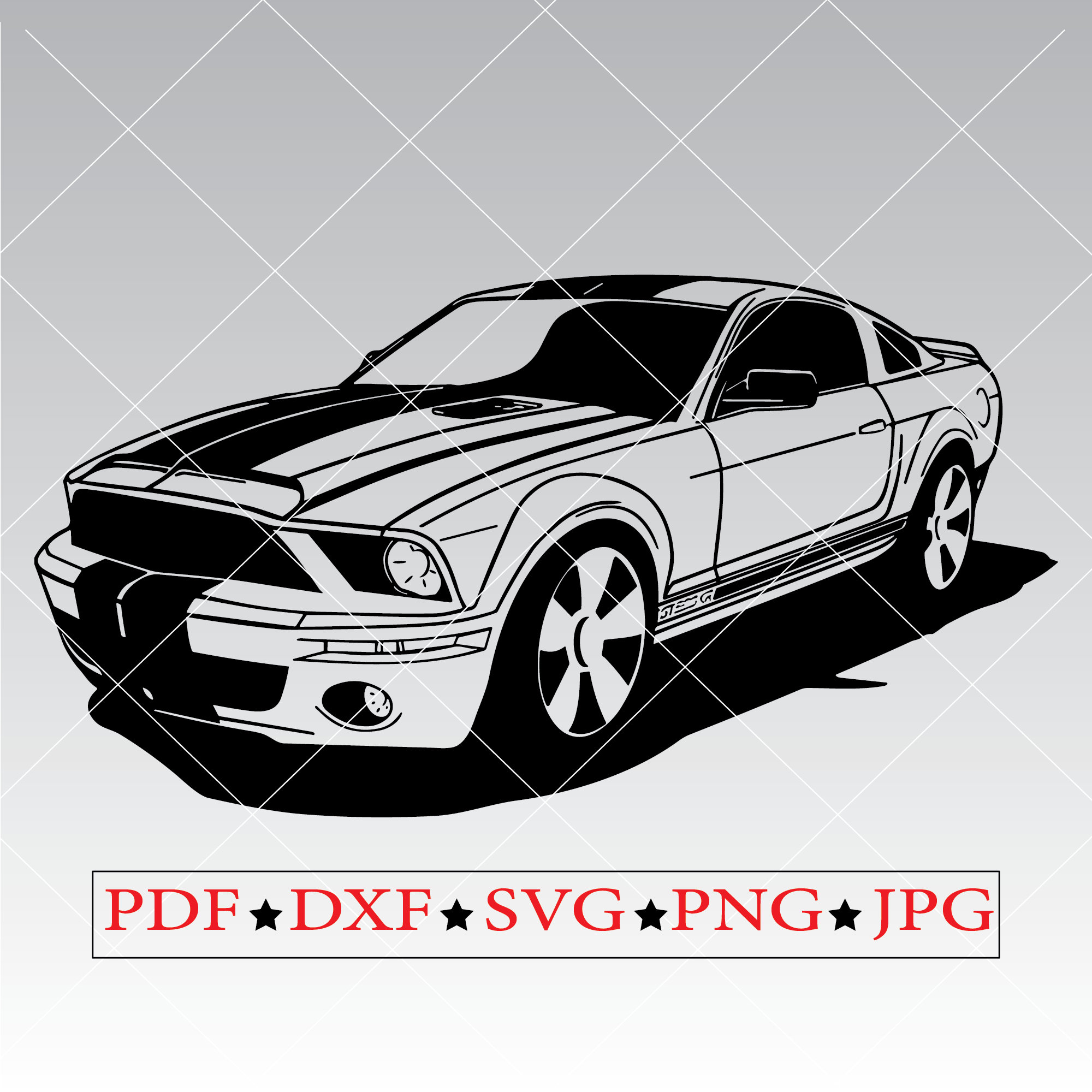 Sport Car Clipart Svg Cars for Gifts Design Svg Clipart Files Sport ...