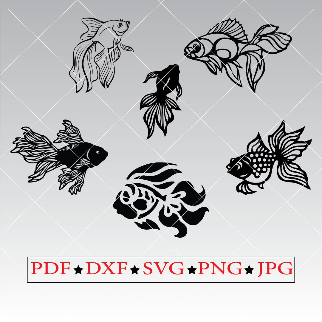 Fish Svg Fish Clipart for Gifts Design Svg Clipart Files Fishing Svg ...