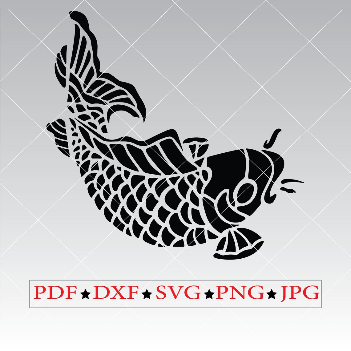 Fish Svg Fish Clipart for Gifts Design Svg Clipart Files Fishing Svg ...