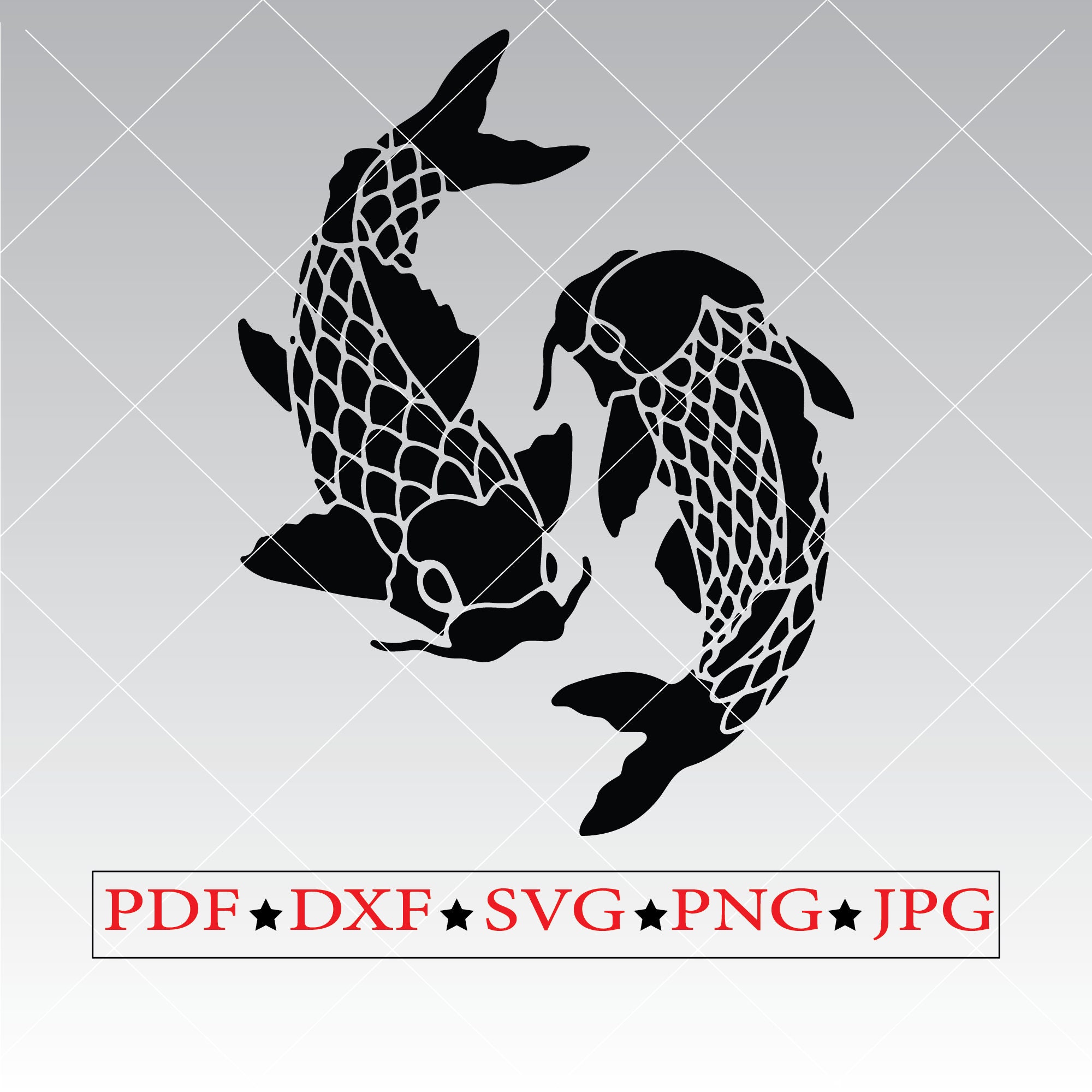 Fish Svg Fish Clipart for Gifts Design Svg Clipart Files Fishing Svg ...