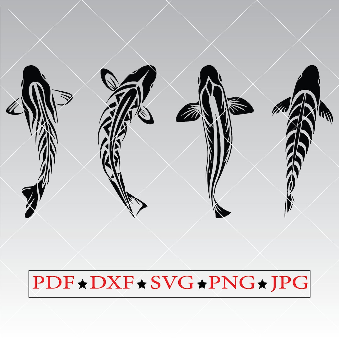 Fish Svg Fish Clipart for Gifts Design Svg Clipart Files Fishing Svg ...