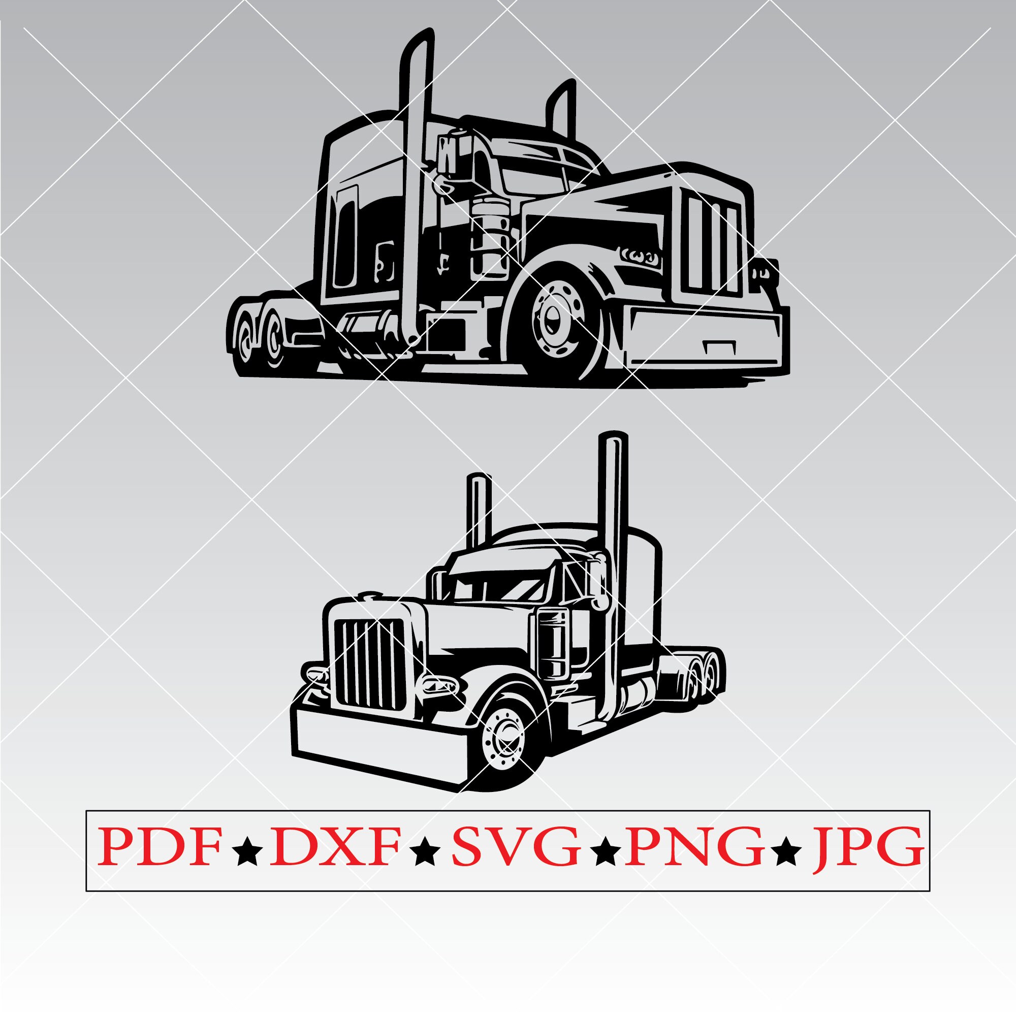 Trucks Svg Trucks Clipart for Gifts Design Svg Clipart Files Trucks Svg ...