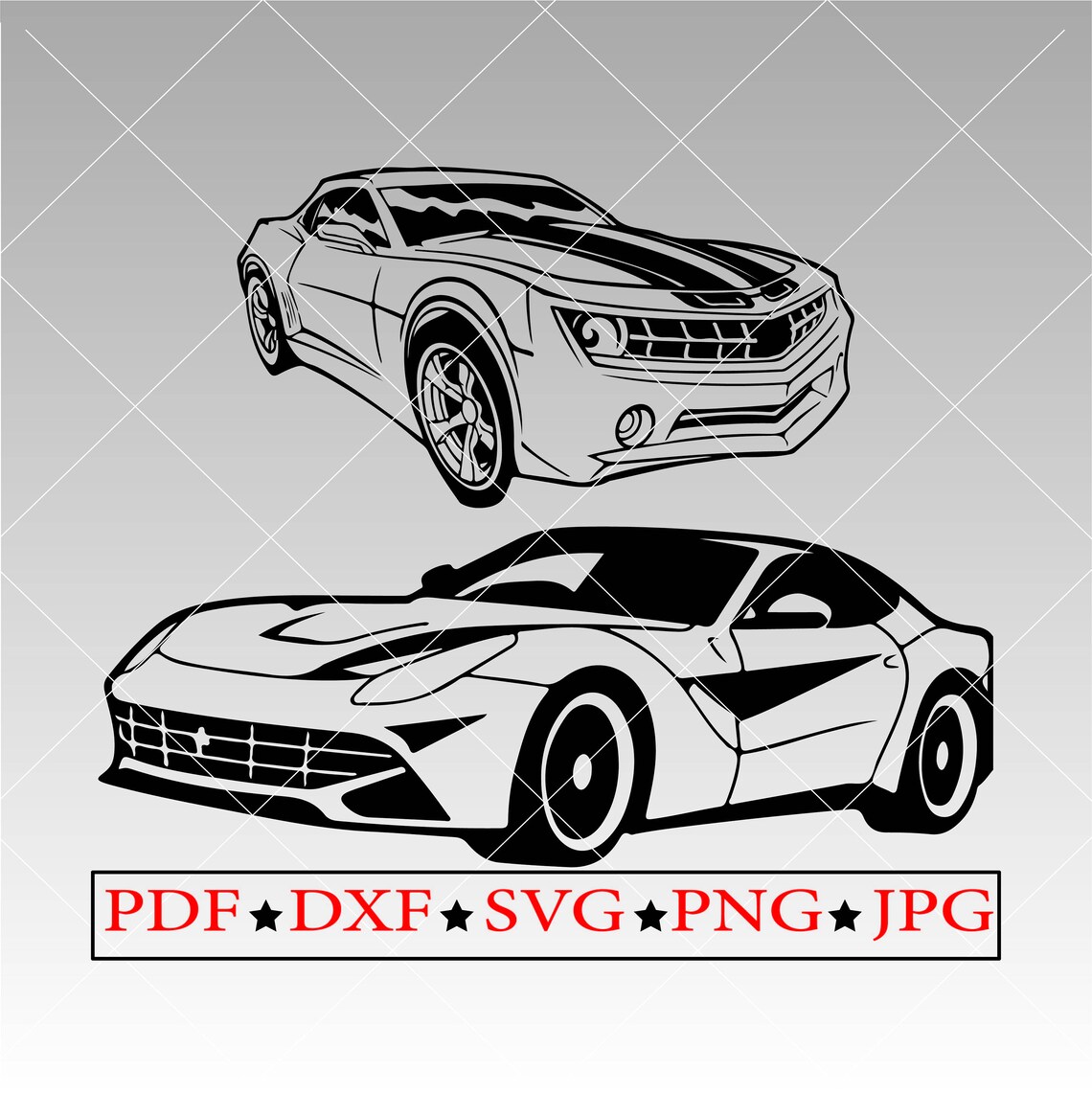 Sport Car Clipart Svg Cars for Gifts Design Svg Clipart Files Sport ...