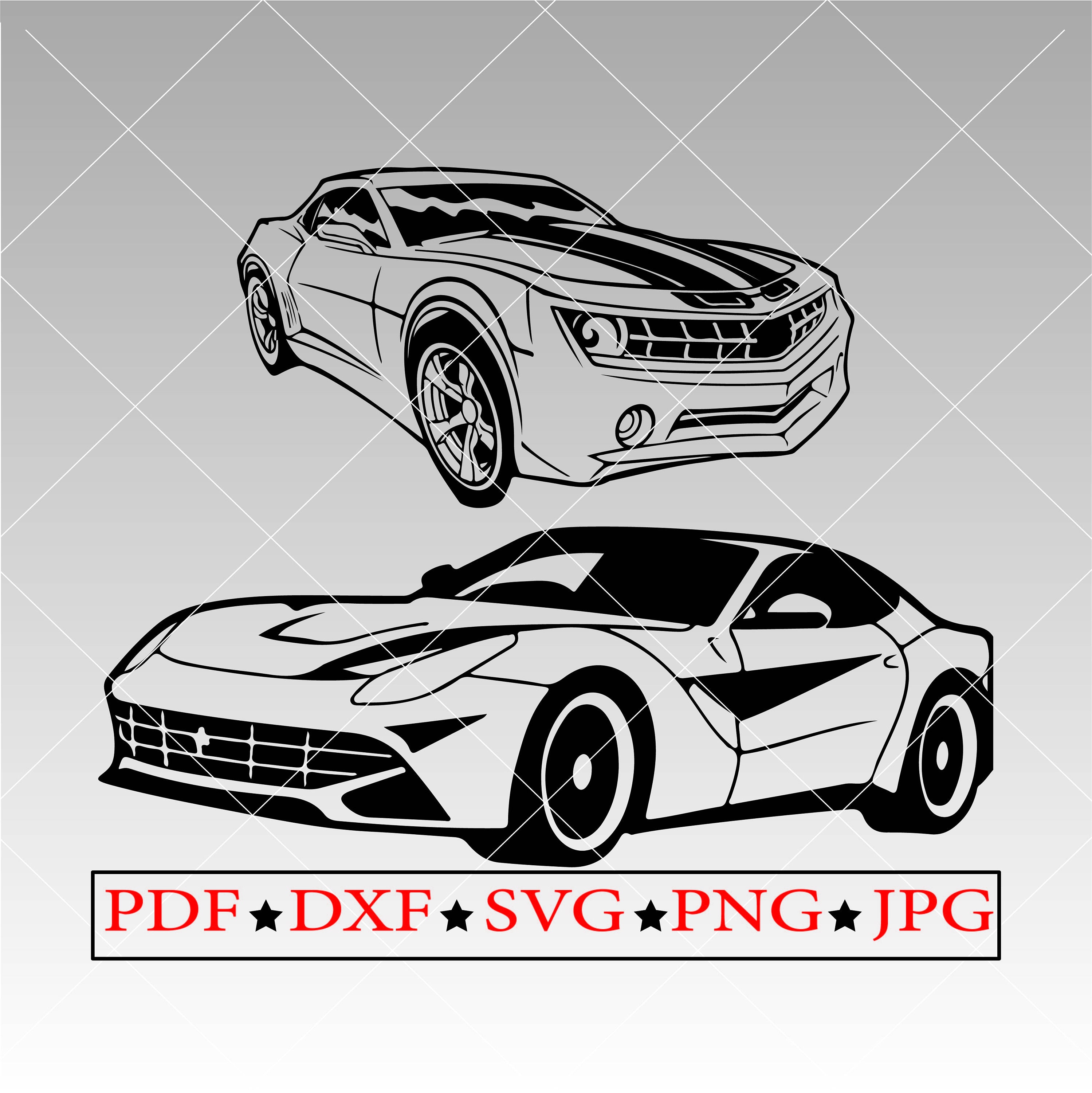 Sport Car Clipart Svg Cars for Gifts Design Svg Clipart Files Sport ...