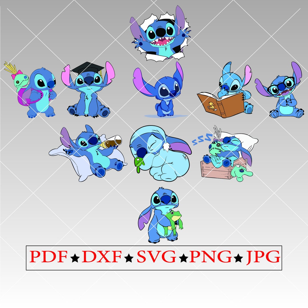 Stitch Svg for Gifts Stitch Design Svg Clipart Files Stitch Svg Files ...
