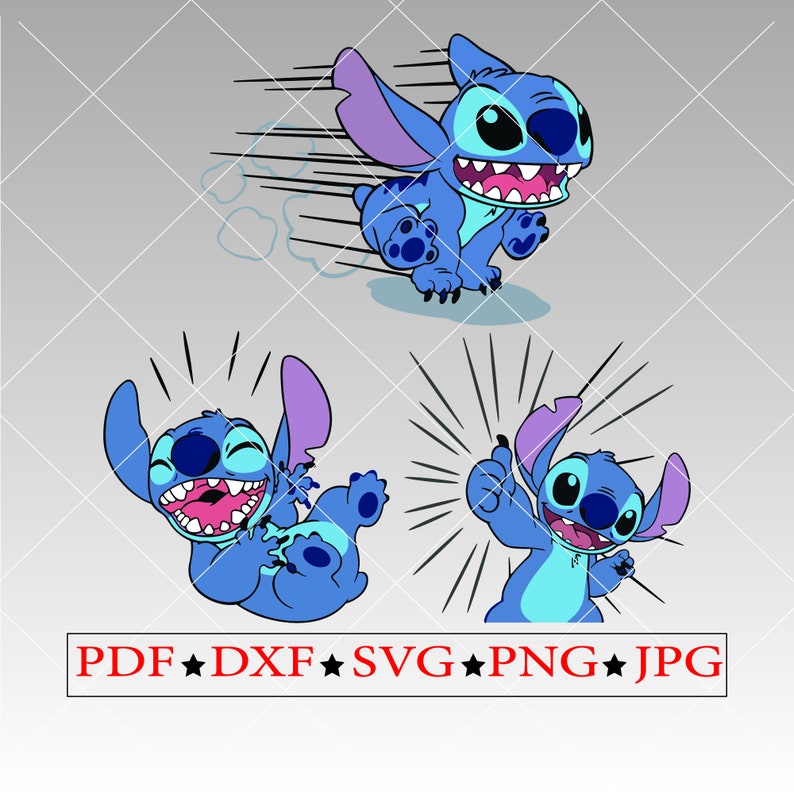 Stitch Moods SVG Bundle, Expressive Face Clipart (digital Download) - Etsy