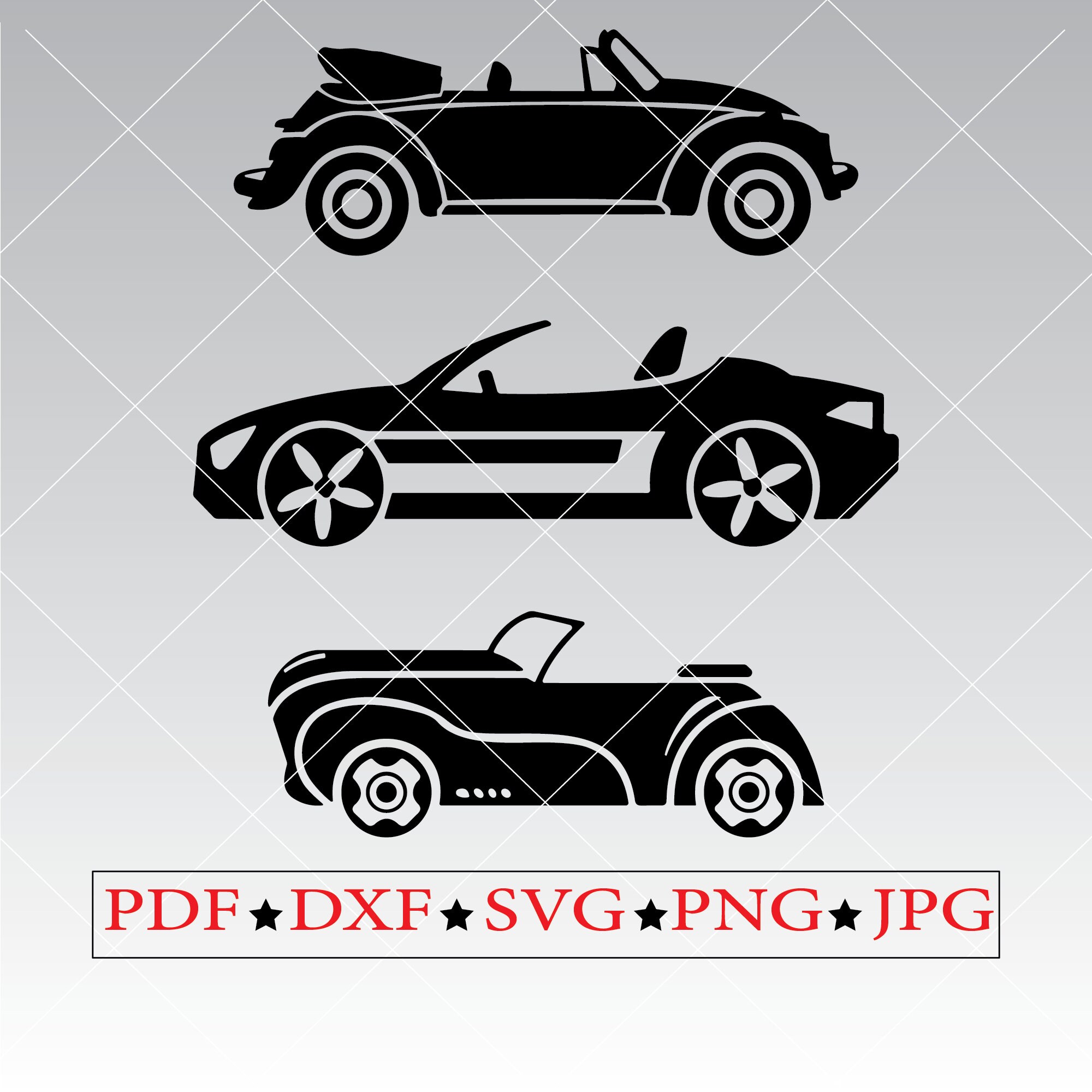 Classic Car Clipart Svg Cars for Gifts Design Svg Clipart Files Classic ...