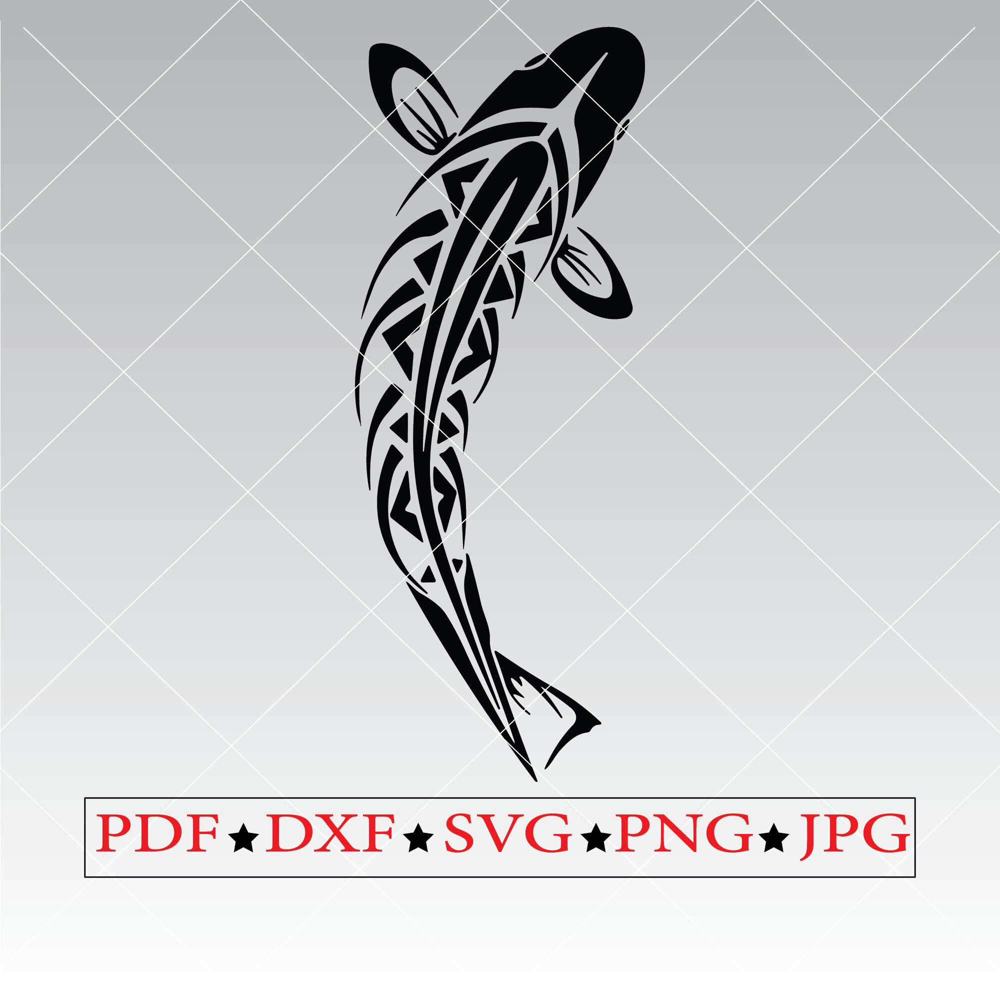 Fish Svg Fish Clipart for Gifts Design Svg Clipart Files Fishing Svg ...