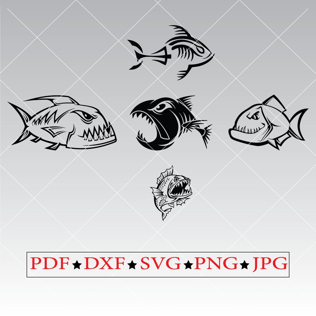 Fish Svg Fish Clipart for Gifts Design Svg Clipart Files Fishing Svg ...