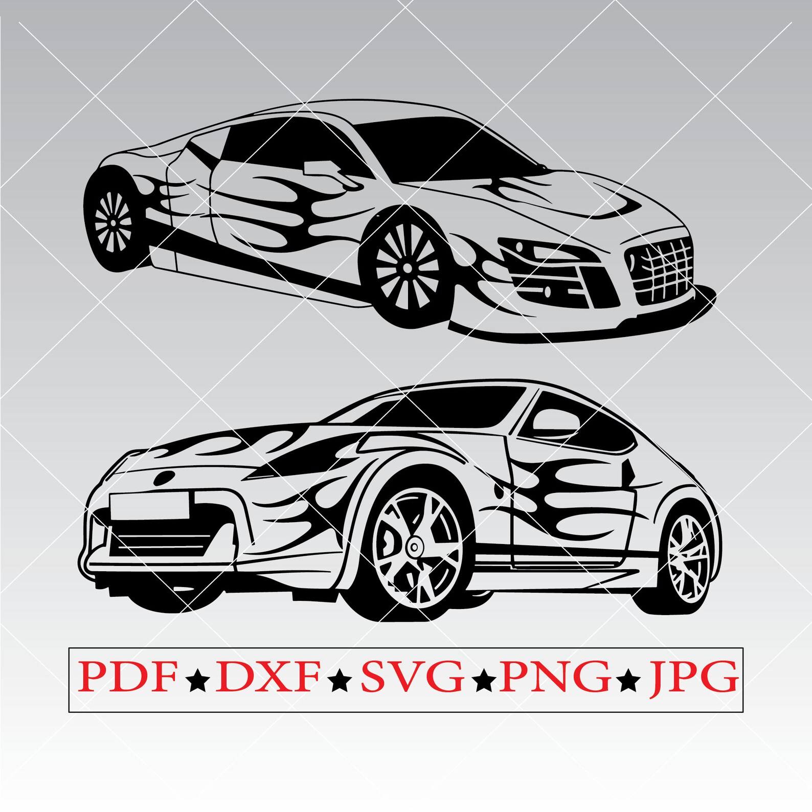 Sport Car Clipart Svg Cars for Gifts Design Svg Clipart Files Sport ...
