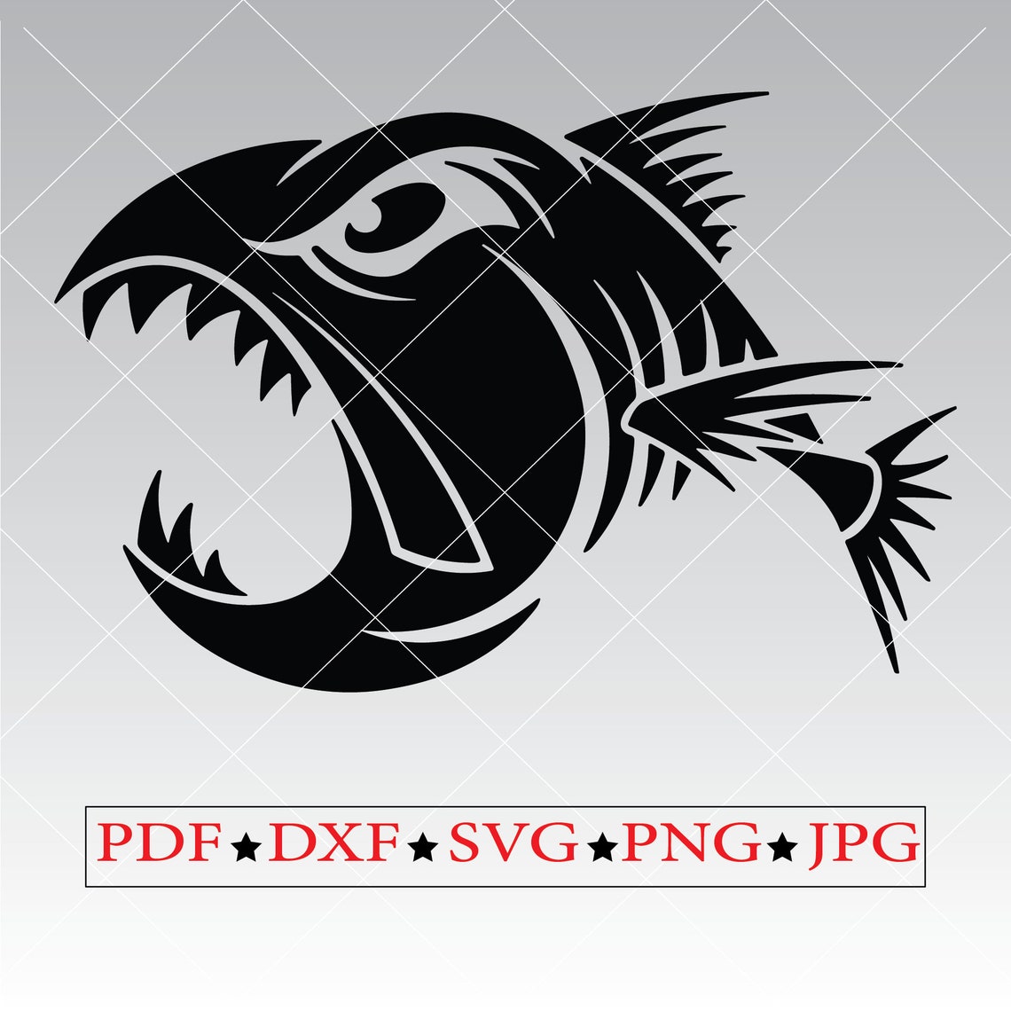 Fish Svg Fish Clipart for Gifts Design Svg Clipart Files Fishing Svg ...