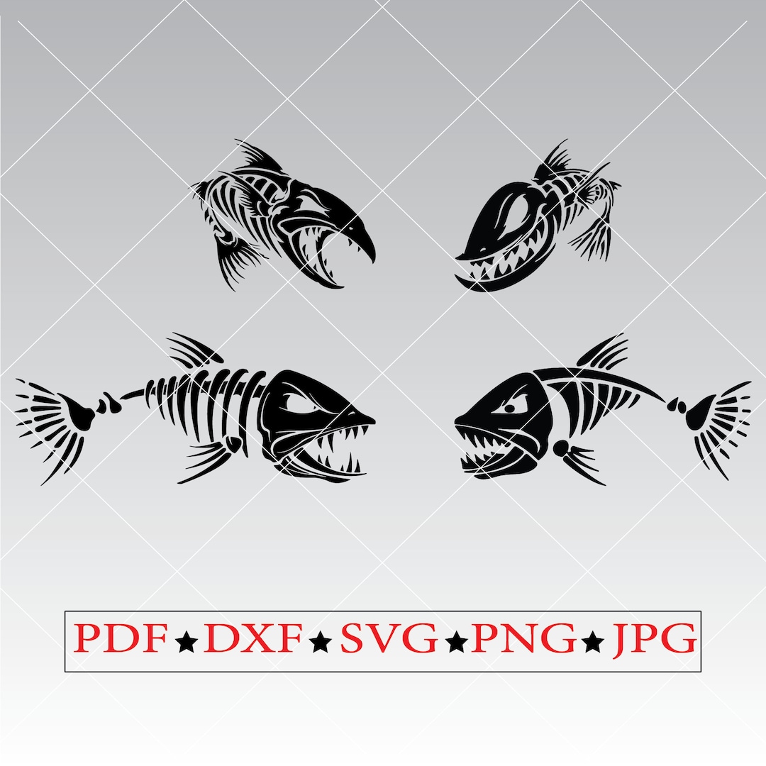 Fish Svg Fish Clipart for Gifts Design Svg Clipart Files Fishing Svg ...