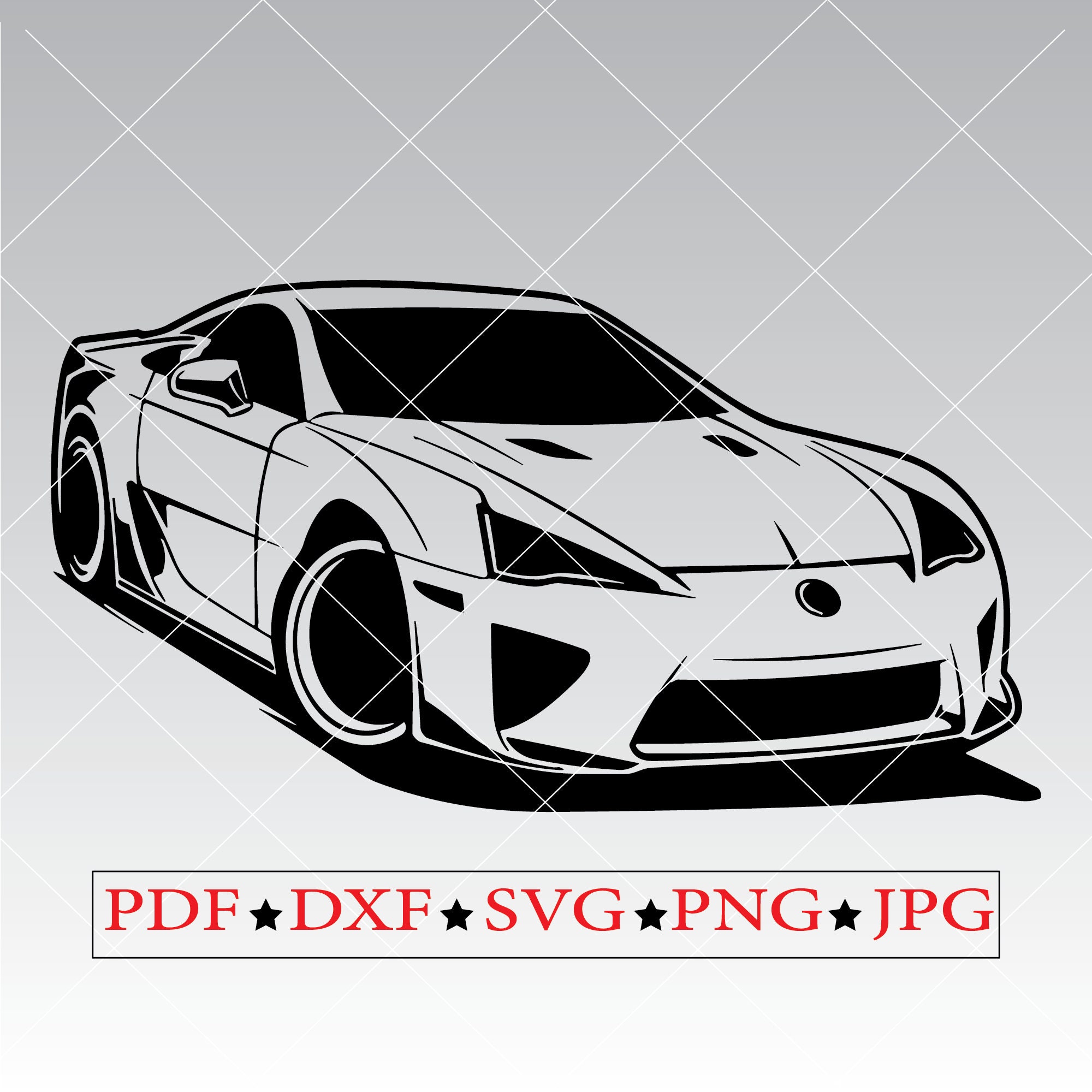 Sport Car Clipart Svg Cars for Gifts Design Svg Clipart Files - Etsy